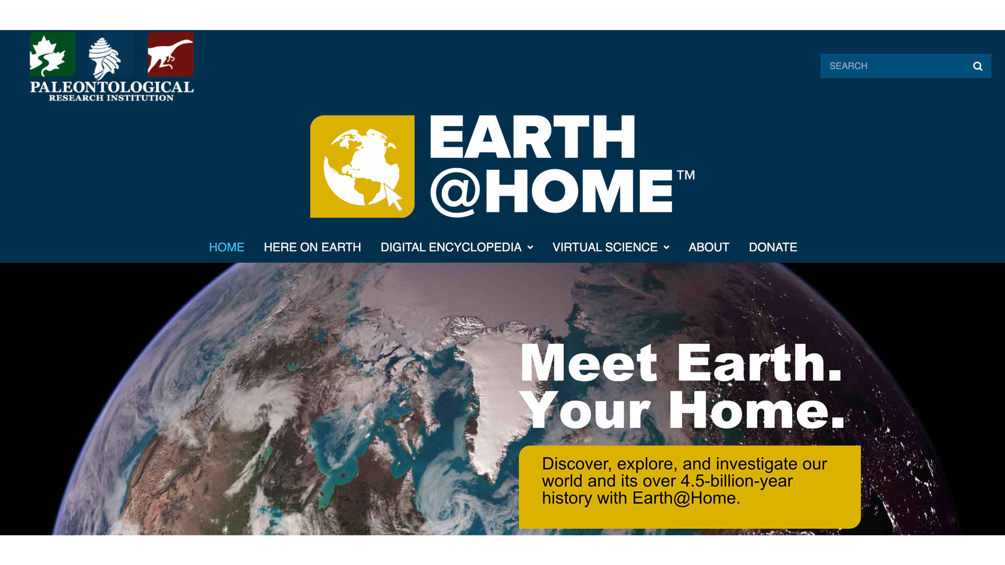 Welcome to Earth@Homeᵀᴹ — Earth@Home